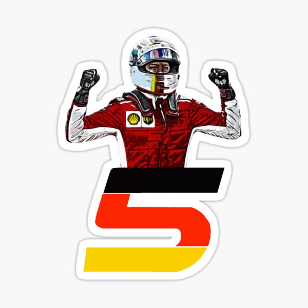 Sebastian Vettel Stickers | Redbubble