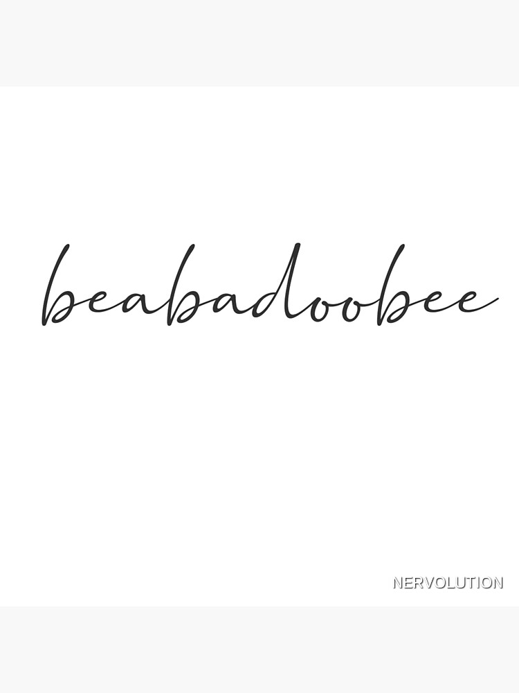 "Beabadoobee" Poster for Sale by NERVOLUTION | Redbubble