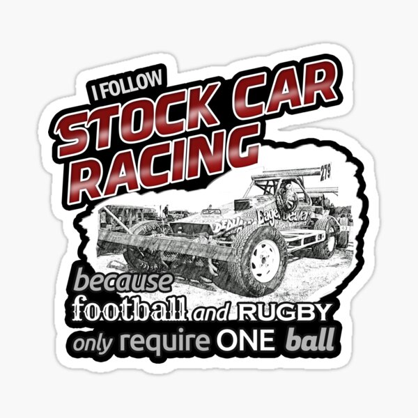 "I follow Superstox Stock Car Racing " Sticker for Sale by cayzerracing ...