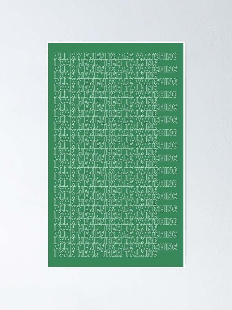 "Madeon - All My Friends (Vertical Transparent)" Poster for Sale by ...
