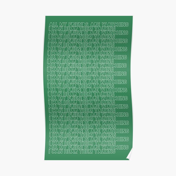 "Madeon - All My Friends (Vertical Transparent)" Poster for Sale by ...