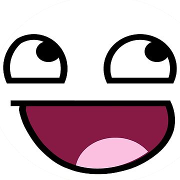 "Happy meme." Sticker by deepsweller | Redbubble