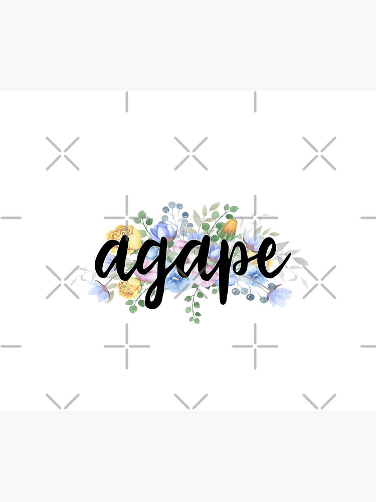 "Agape - The highest form of love - Unconditional love" Tapestry by ...