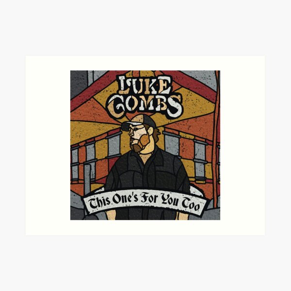 Luke Combs Wall Art | Redbubble