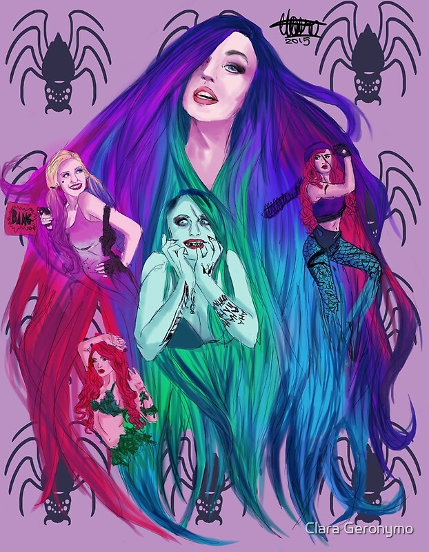 "Super Mary Face!" by Clara Geronymo | Redbubble