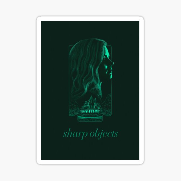"Sharp Objects" Sticker for Sale by theusher | Redbubble