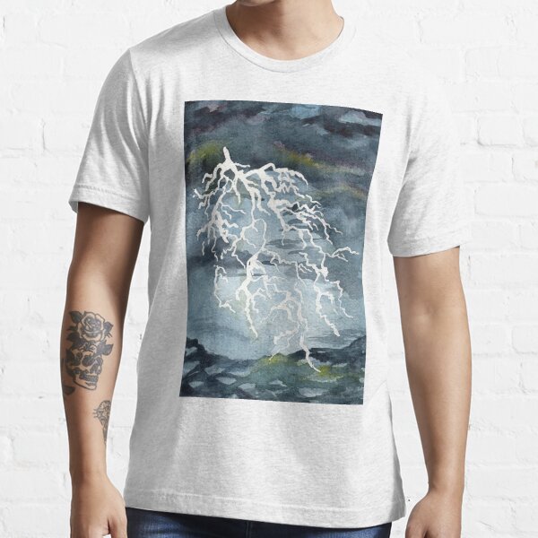 "Storm" T-shirt for Sale by ashexplodes | Redbubble | lightning t ...