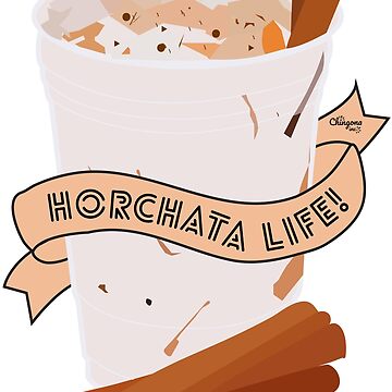 "Horchata Life" Sticker for Sale by vosio | Redbubble