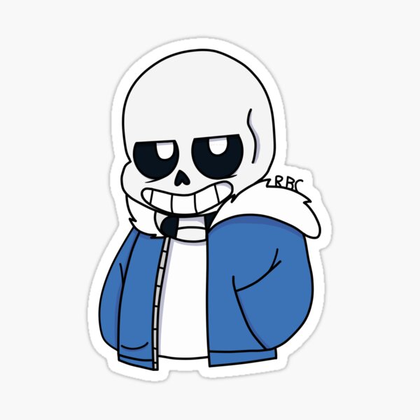 "Sans Undertale" Sticker by TurboKO | Redbubble