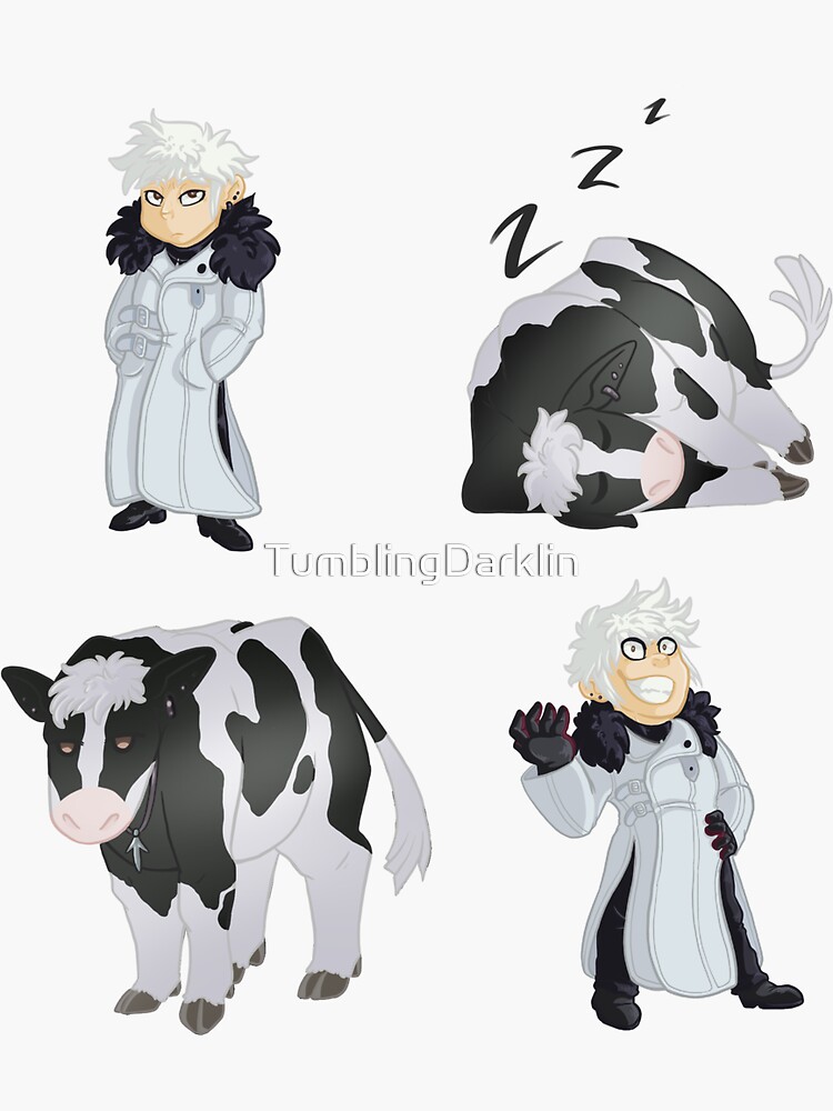 "Haru, Zodiac of the Cow (Fruits Basket)" Sticker for Sale by ...