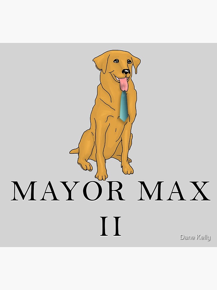 "Mayor Max II - Idyllwild California" Poster by Yolosapien | Redbubble