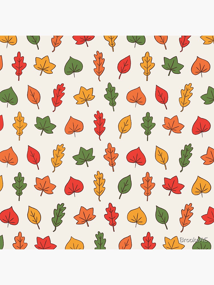 "Fall Foliage" Sticker for Sale by BrookeAC | Redbubble