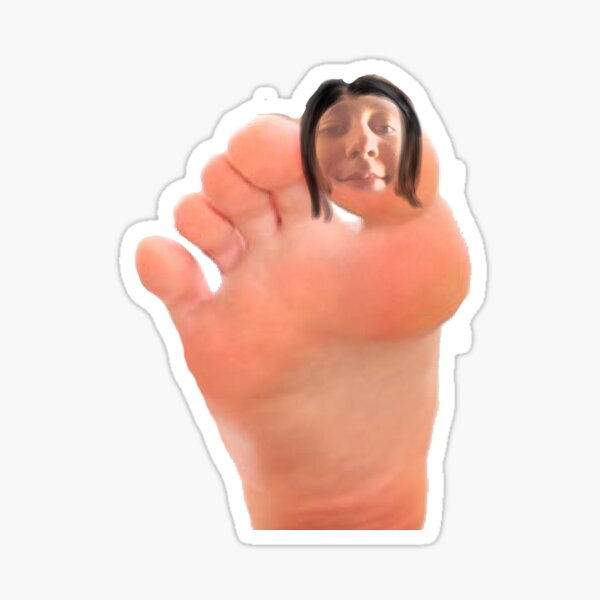 "Rylee foot" Sticker for Sale by Meganrother | Redbubble