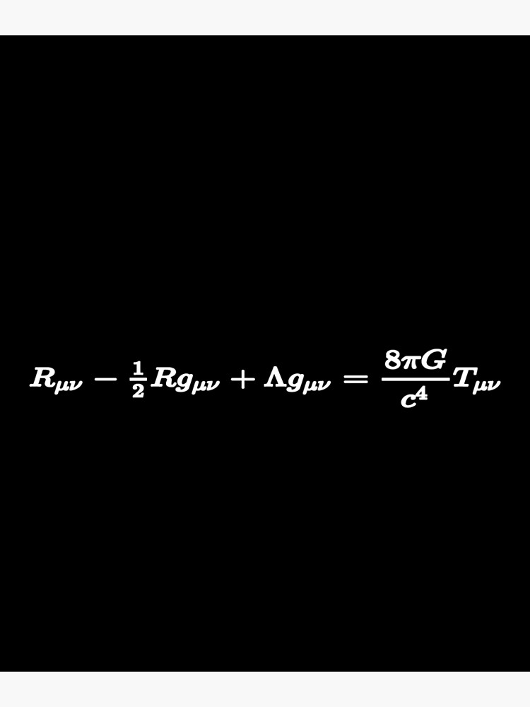 Cosmological Constant Field Equations General Relativity Physics Theory ...