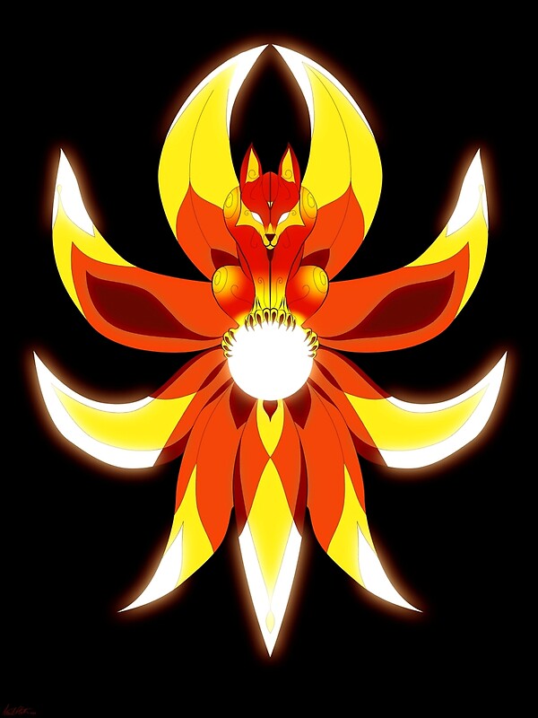 "Nine Flames" by Oreramar | Redbubble