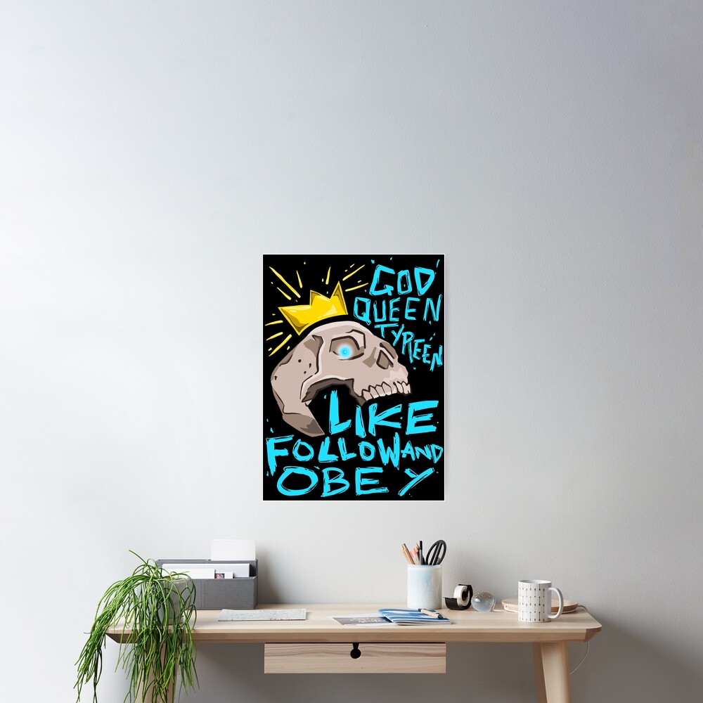 "God Queen" Poster for Sale by JelleyDesigns | Redbubble