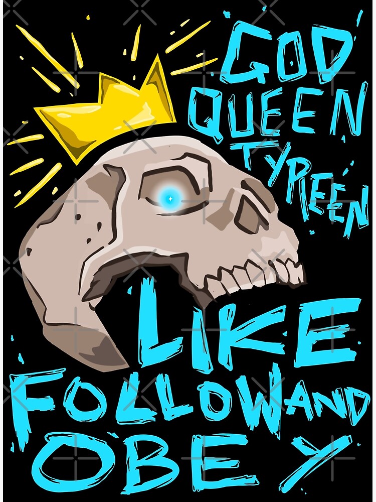 "God Queen" Poster for Sale by JelleyDesigns | Redbubble