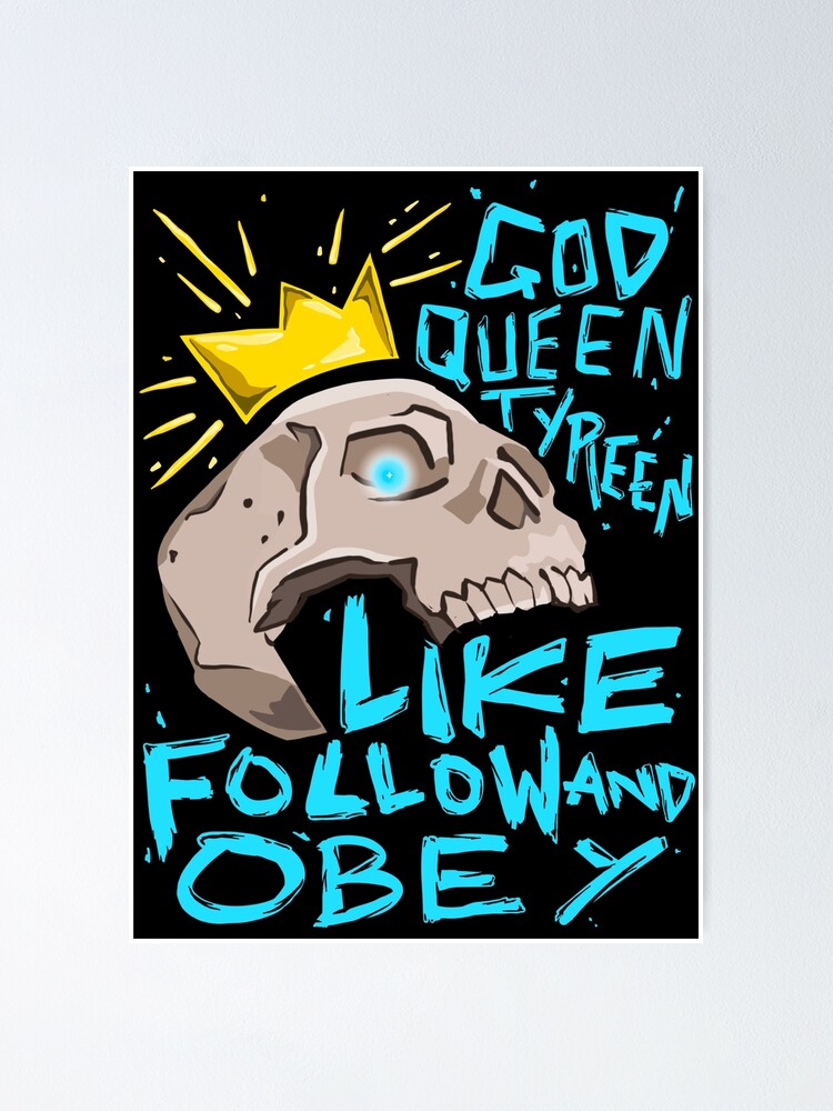 "God Queen" Poster for Sale by JelleyDesigns | Redbubble