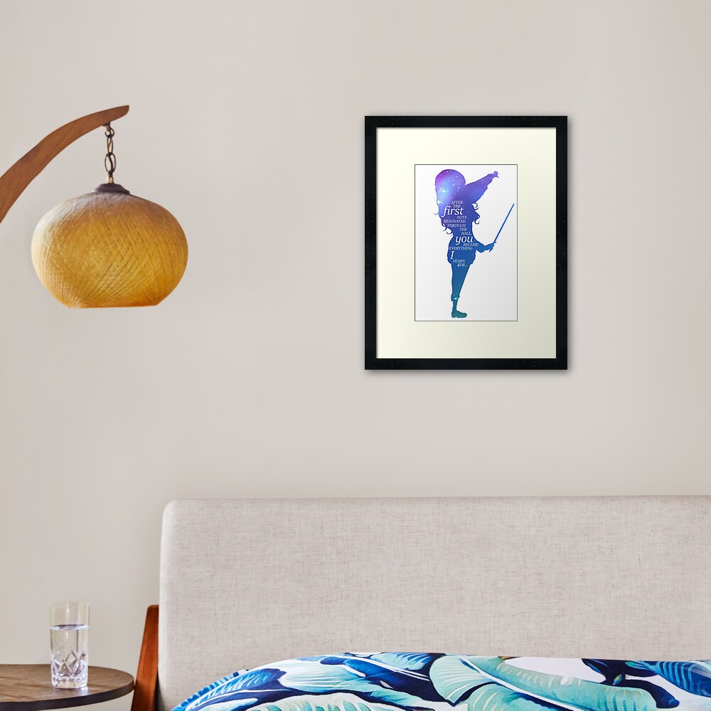 "YLIA - Kaori" Framed Art Print for Sale by kuuushi | Redbubble