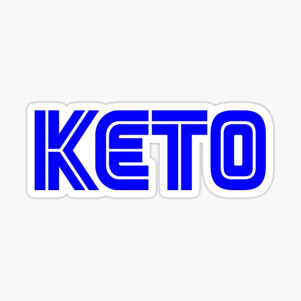 "Keto Sega Logo" Sticker for Sale by vaporswagger | Redbubble
