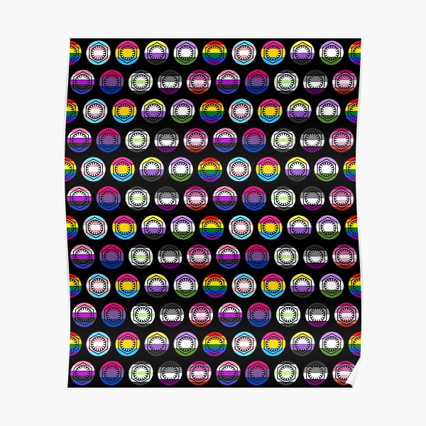 "LGBTQIA First Order Quilt" Poster by DarthAstris | Redbubble