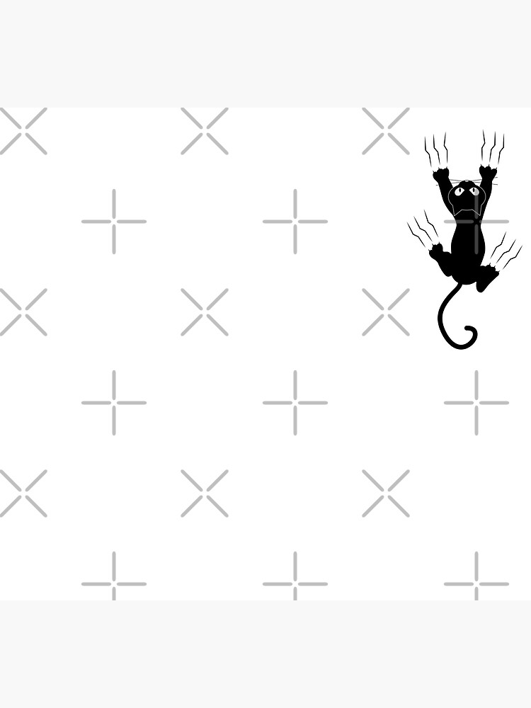 "Funny Scratching Cat T-shirt and other cloths with cat" Socks for Sale ...