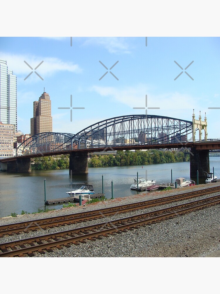 "Pittsburgh Bridges and Transportation" Poster for Sale by ...
