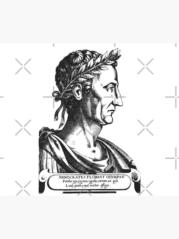 "Xenocrates Portrait by Ren Boyvin" Throw Blanket for Sale by elforzi ...