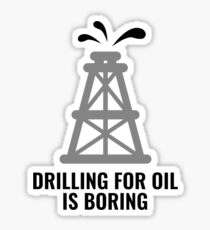 Oil Rig: Stickers | Redbubble