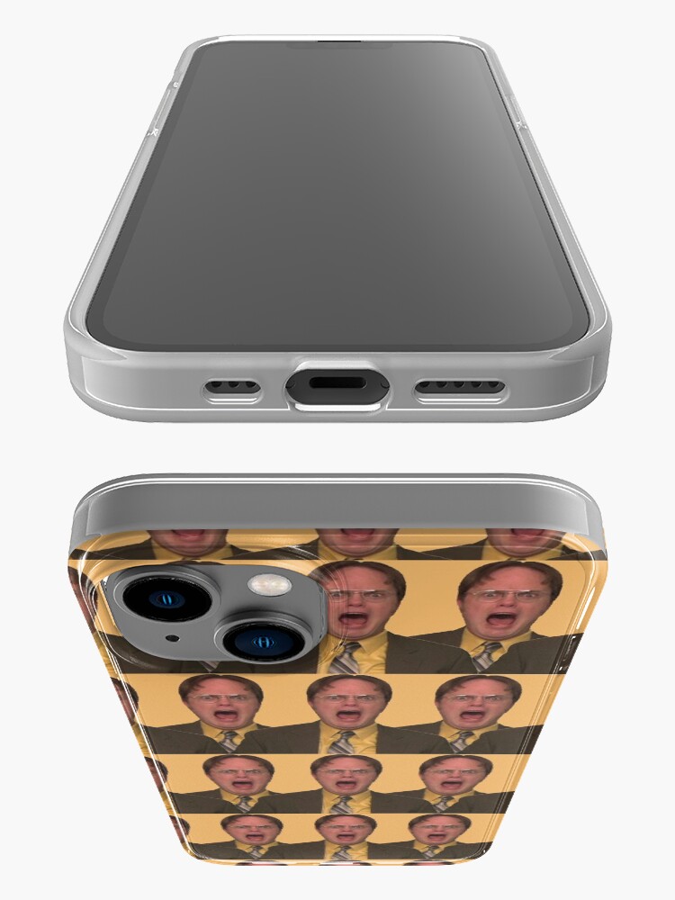 "Dwight Schrute The Office Repeat Pattern in Mustard Yellow Shirt ...