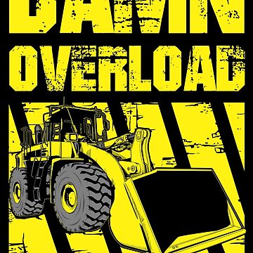 "Wheel Loader" Sticker for Sale by damnoverload | Redbubble