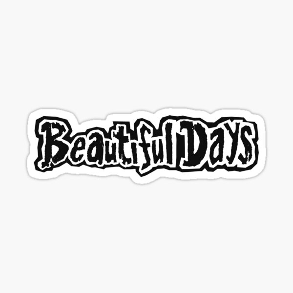 "Beautiful Days Festival" Sticker for Sale by Mojica52 | Redbubble