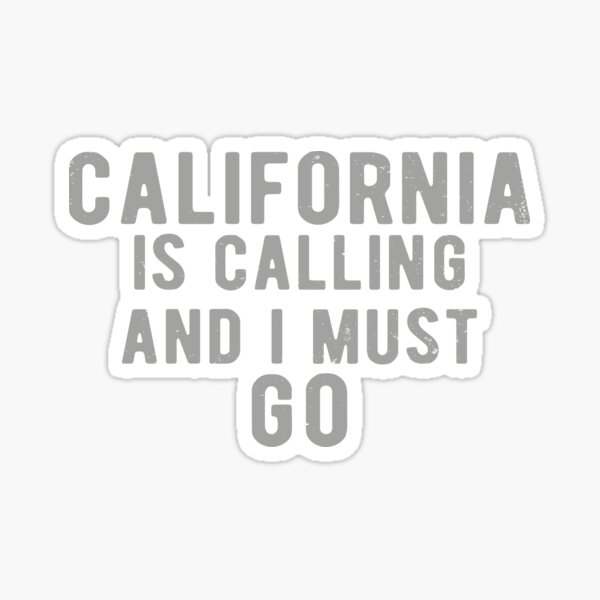 "Vintage California Sticker" Sticker by TonySpencer | Redbubble