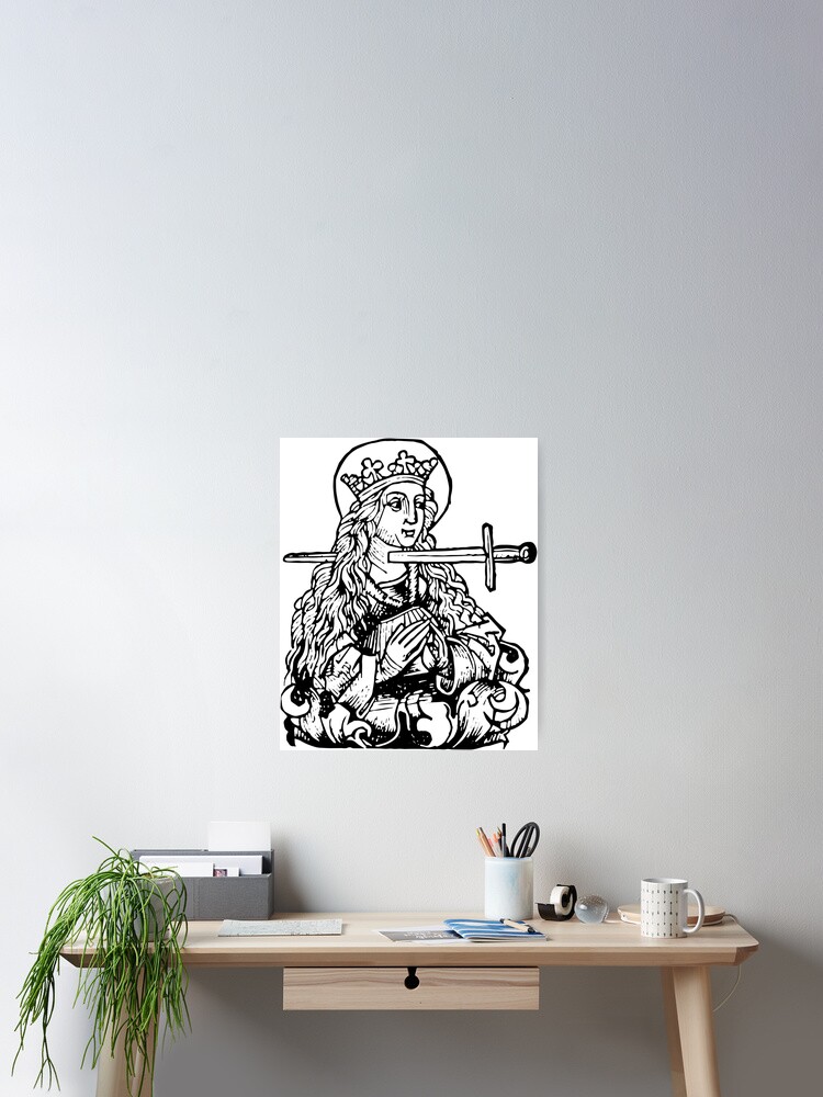 "St Lucy " Poster for Sale by PeterAndrew | Redbubble