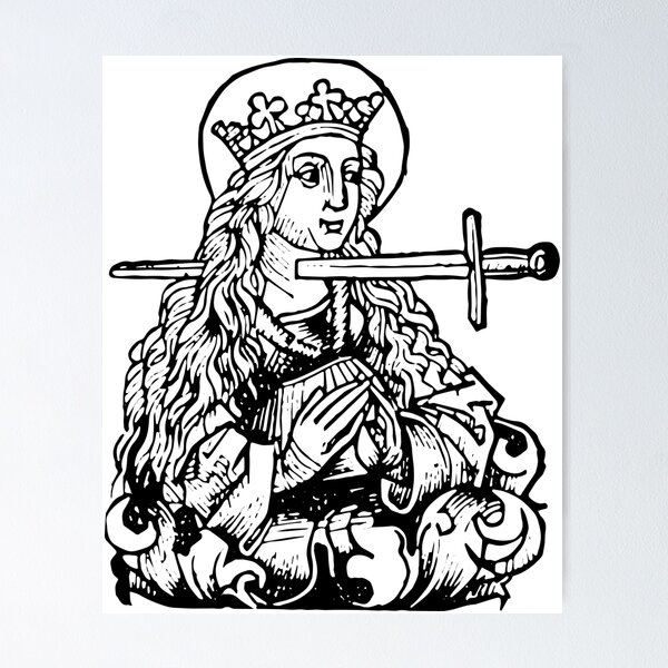 "St Lucy " Poster for Sale by PeterAndrew | Redbubble