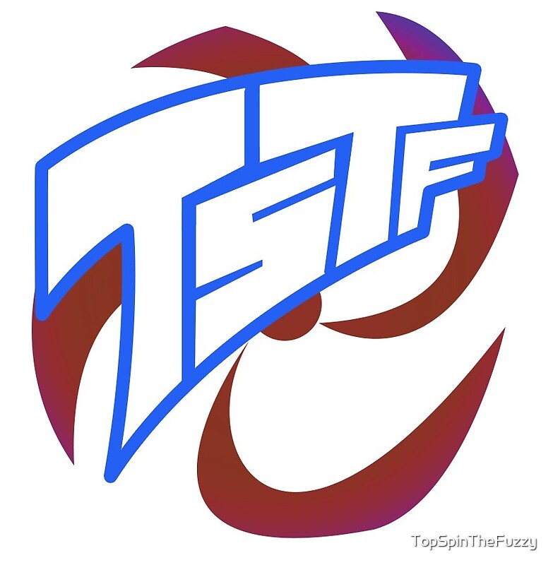 "TSTF logo" by TopSpinTheFuzzy | Redbubble