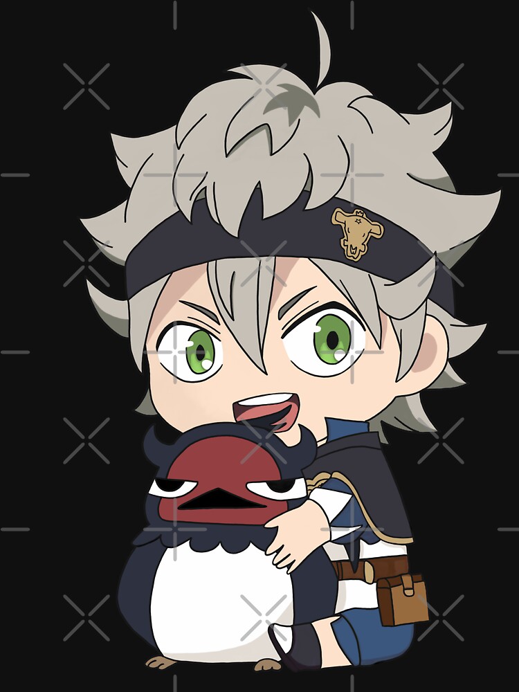 "Chibi Asta Zero" T-shirt for Sale by Blonya | Redbubble | black t ...