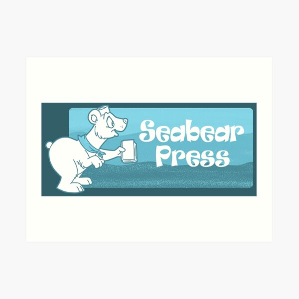 "Seabear Press Bear Logo" Art Print by SeabearPress | Redbubble