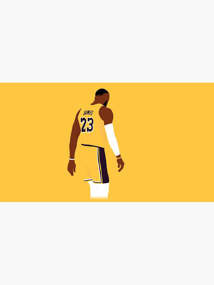 "LeBron James - Lakers" Sticker for Sale by wmetcalf68 | Redbubble
