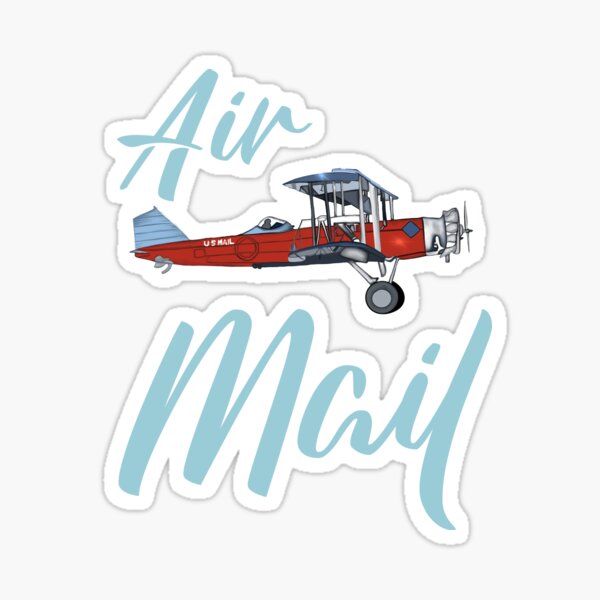 Air Mail Stickers | Redbubble