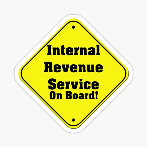 "IRS On Board!" Sticker by Dery4988 | Redbubble