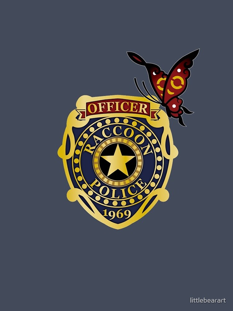 "Resident Evil - RCPD Badge with Butterfly" iPhone Case for Sale by ...