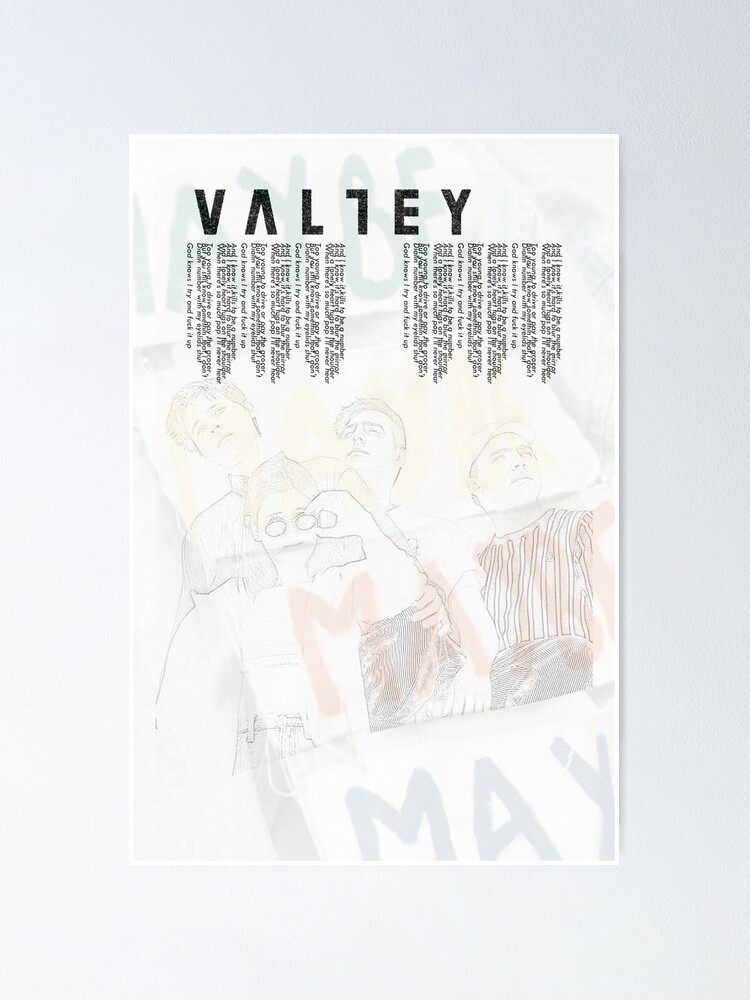 "Valley (Maybe) Poster" Poster for Sale by schlaacka | Redbubble