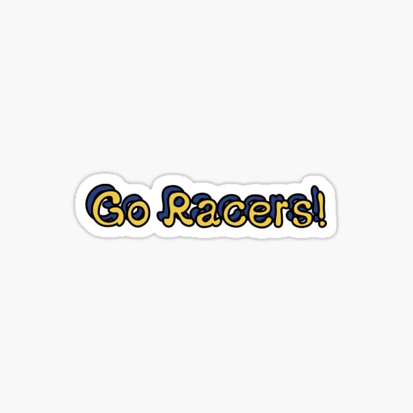 "Go Racers! Retro" Sticker for Sale by Cy1982 | Redbubble