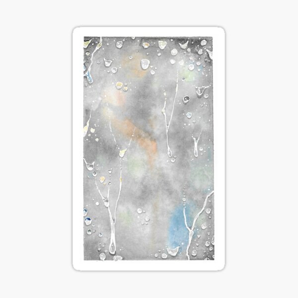 "Rain Check" Sticker for Sale by Maarasaurus | Redbubble