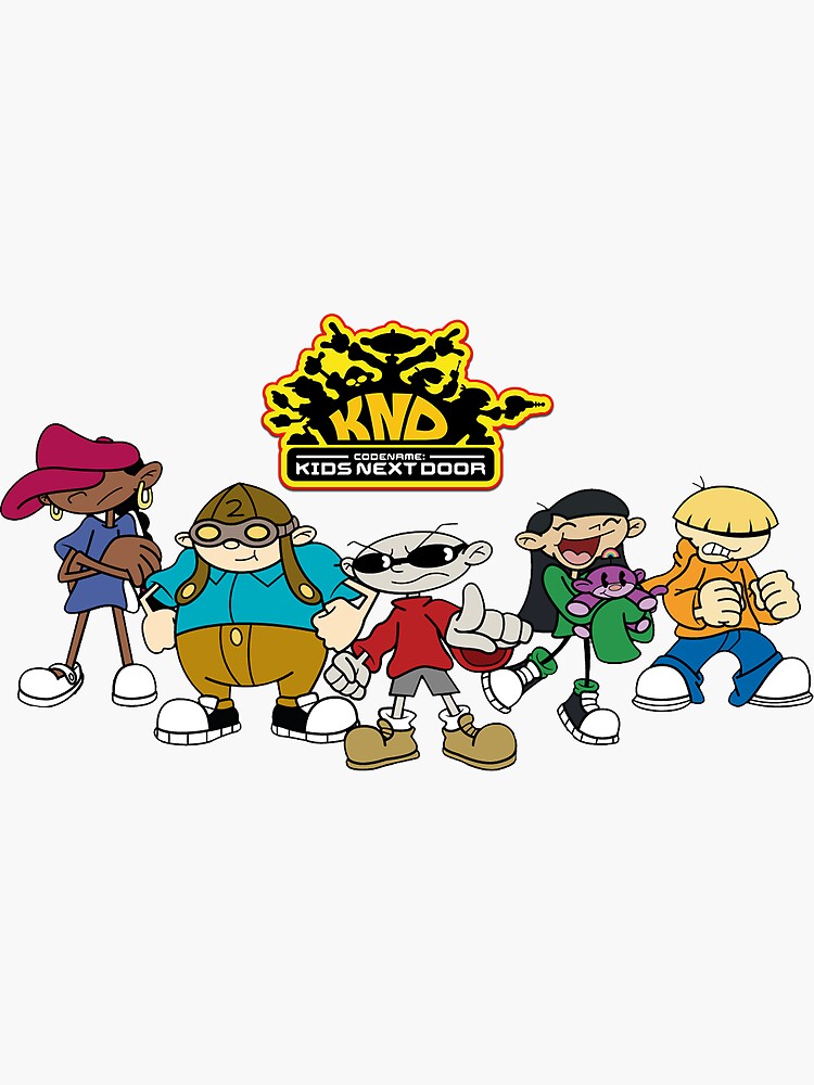 "Codename: Kids Next Door" Sticker for Sale by coopiebabe | Redbubble