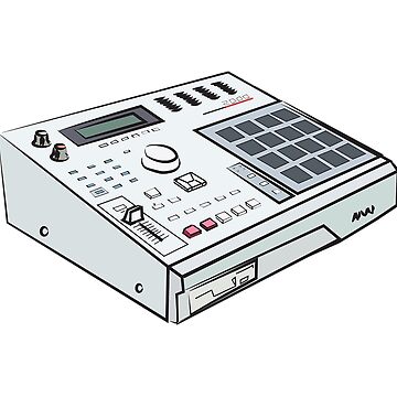 "MPC 2000" Sticker for Sale by Trevor Brooks | Redbubble