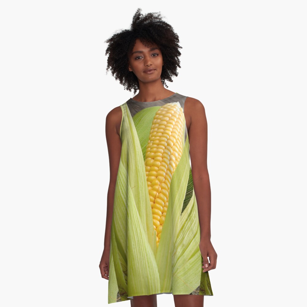 "corn cob" A-Line Dress for Sale by graphic3000 | Redbubble
