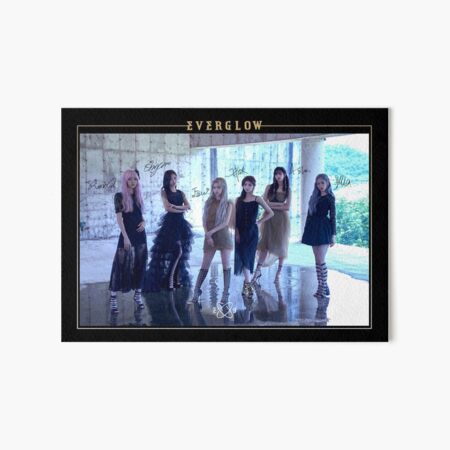 "EVERGLOW 에버글로우 - Hush : Group (With PRINTED Autographs) | Design #1 ...