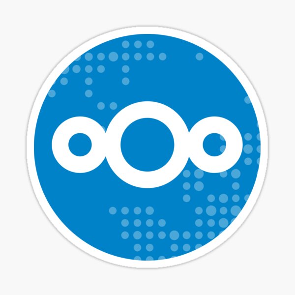 "Nextcloud" Sticker for Sale by Fruityski | Redbubble